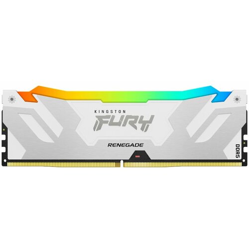 KINGSTON DIMM DDR5 16GB 6400MT/s KF564C32RWA-16 FURY Renegade RGB White