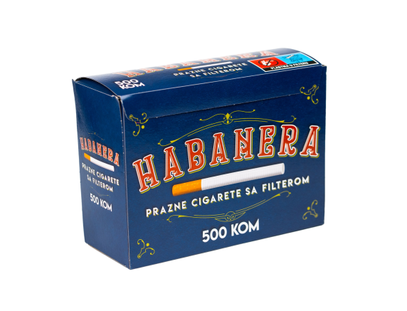 Cigaret filter tube HABANERA 500 kom.