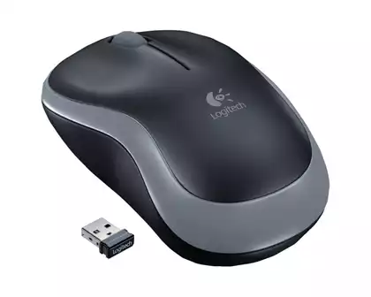 LOGITECH_ M185 Wireless sivi miš Retail