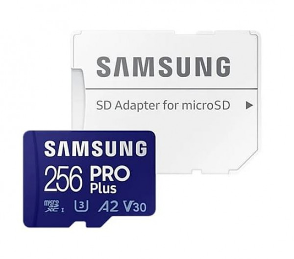 Memorijska kartica SD micro SAM PRO Plus 256GB + Adapter MB-MD256SAEU