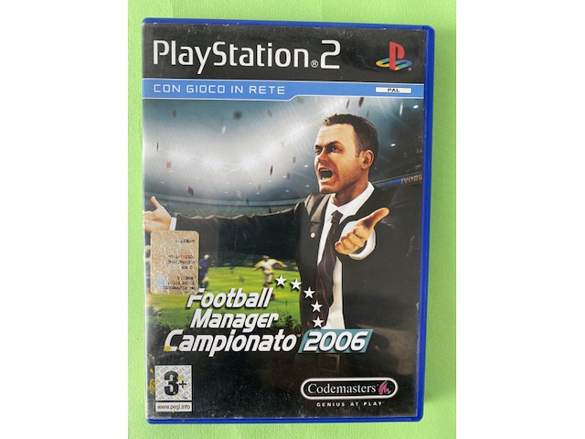 Football Manager Championship 2006 - PS2 igrica