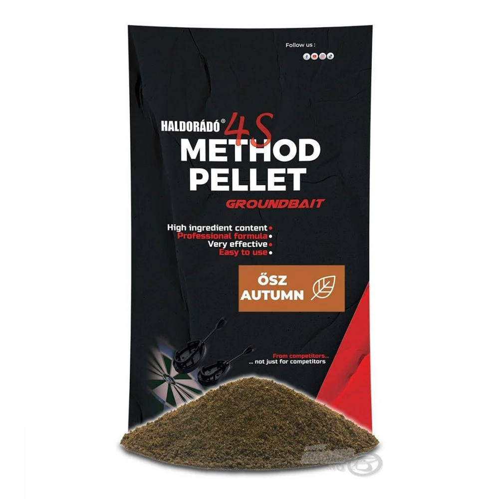 HALDORADO HALDORADO 4S METHOD PELLET GROUNDBAIT – JESEN 400G