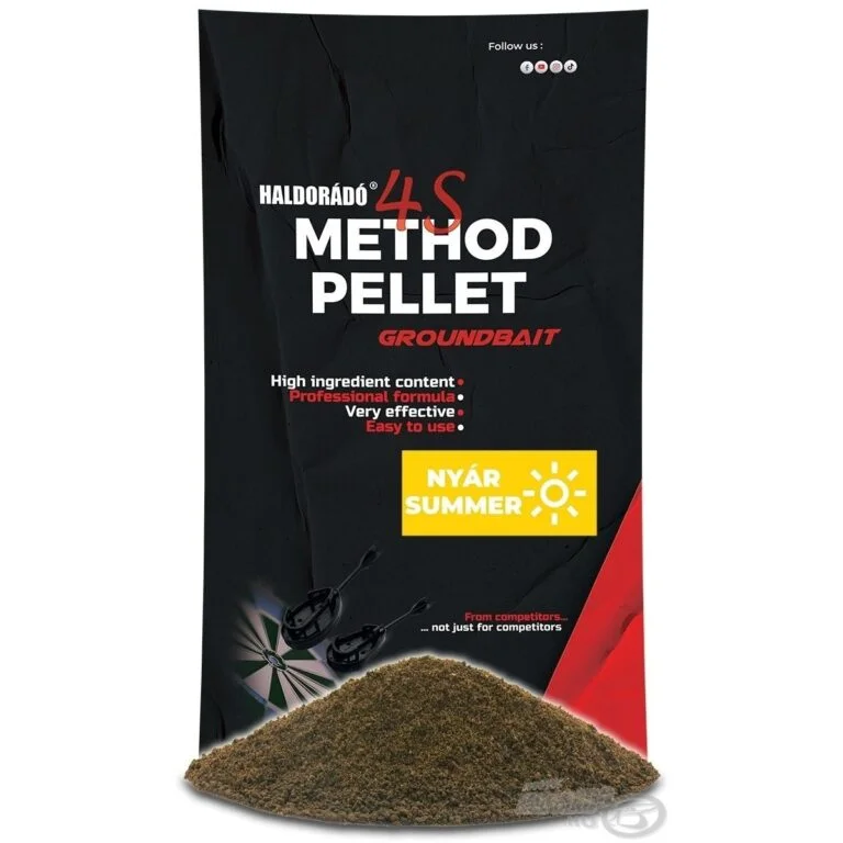 HALDORADO HALDORADO 4S METHOD PELLET GROUNDBAIT – LETO 400G