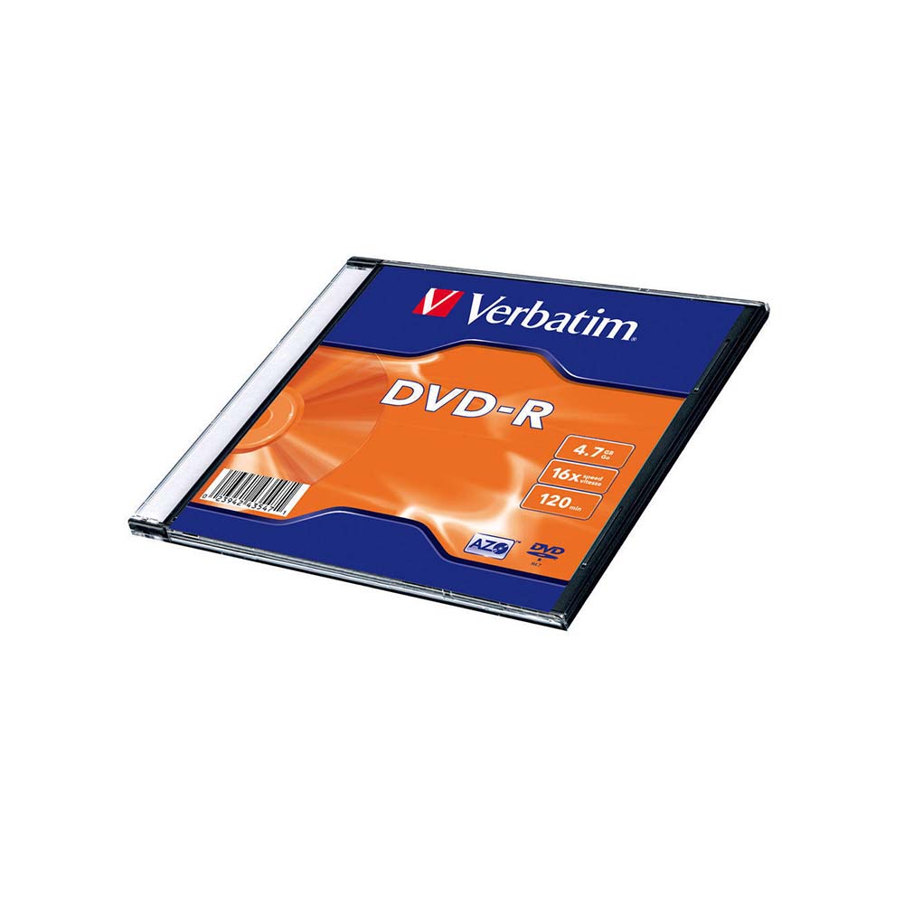 DVD-R Verbatim 4.7GB 1/1 Slim Case u kutiji
