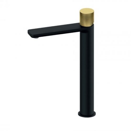 S2 BLACK & GOLD 230109BG baterija za lavabo visoka