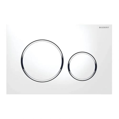 GEBERIT Taster Sigma 20 Bela-Hrom-Bela 115.882.KJ.1