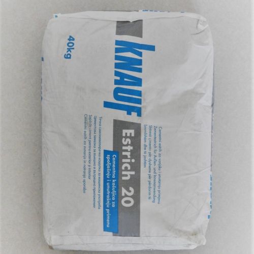 Knauf ESTRICH 20 Cementna košuljica 40 kg