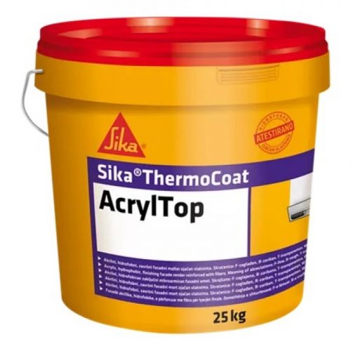 Sika AcrylTOP EPS 1.5 mm zaglađeni akrilni malter 25 kg