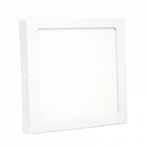 M18NK 18W 3000K beli nadgradni kvadratni LED panel