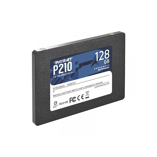 PATRIOT SSD 2.5 SATA3 128GB P210 450MBS/430MBS P210S128G25 CENA