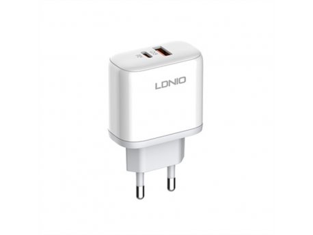 LDNIO A2526C 45W KUĆNI PUNJAČ SA USB-C NA USB-C KABLOM