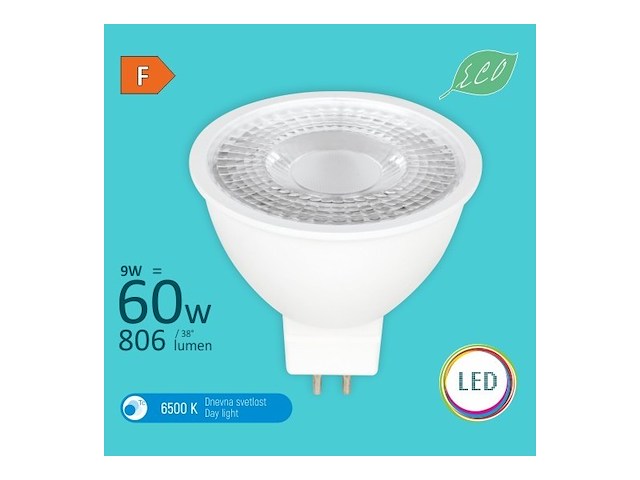 Sijalica LED GU5,3  9W  6500K