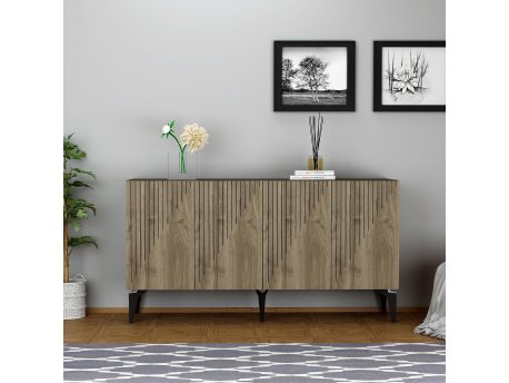 HANAH HOME KOMODA DRAW WALNUT