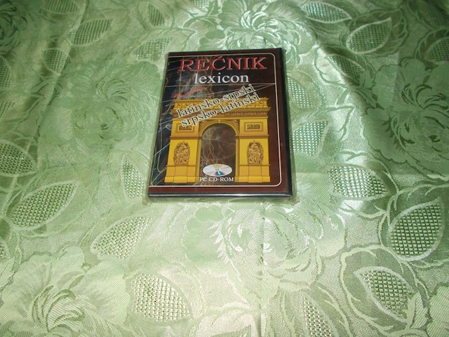 Recnik - latinsko-srpski - PC CD-ROM - NOVO