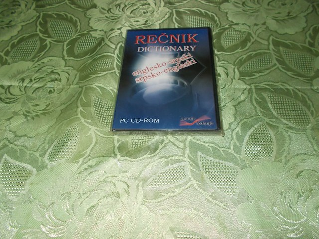 Recnik - englesko-srpski - PC CD-ROM - NOVO