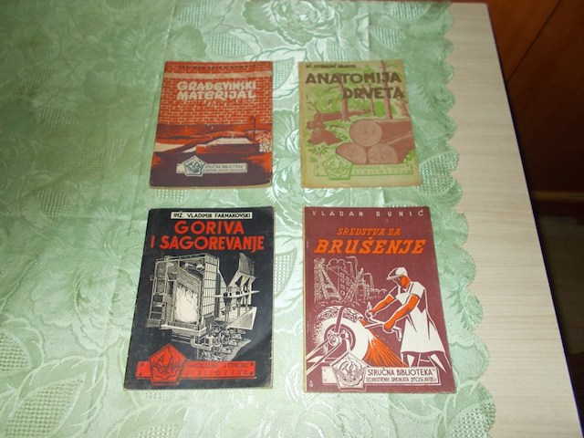 Sindikalna strucna biblioteka - 1947 godina - 4 knjige