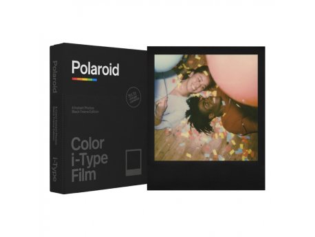 POLAROID COLOR I-TYPE INSTANT FILM SA CRNIM OKVIROM (6019)