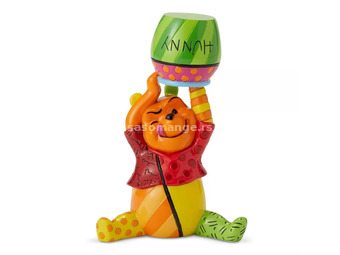 Winnie Whe Pooh With Honey Mini Figurine