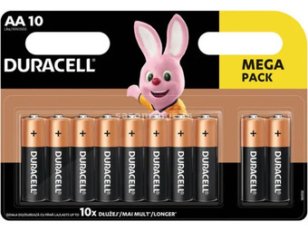 DURACELL Duracell AA PAK10 CK, Basic nova 1.5V LR6 MN1500, ALKALNE baterije duralock