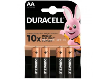 DURACELL Duracell AA PAK4 CK, 1.5V LR6 MN1500, ALKALNE baterije duralock