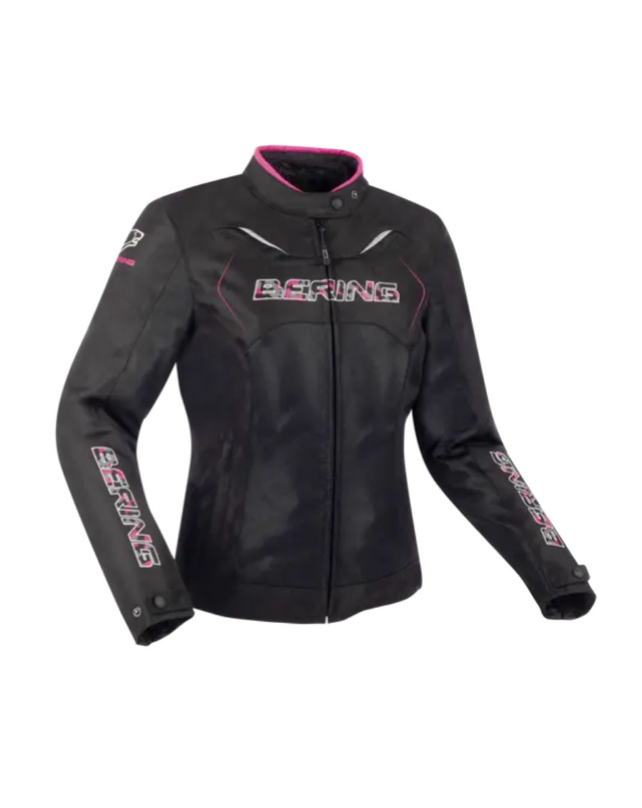 Bering mesh ženska jakna Lady Volga crno pink