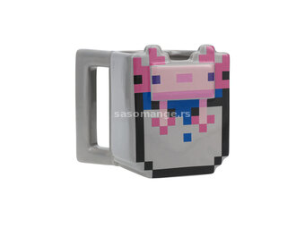 Šolja Paladone Minecraft - 3d - Axolotl Mug