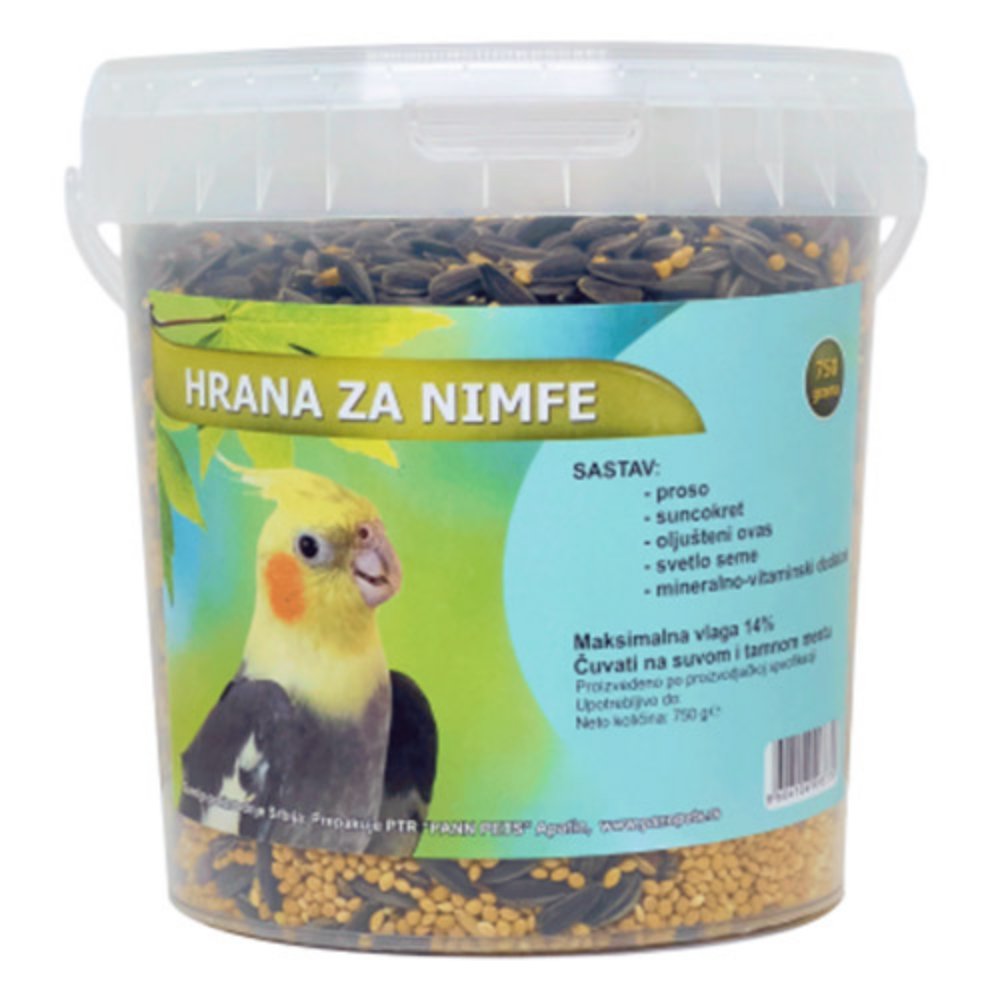 PannPets Hrana za Nimfe 750g (PVC kantica)