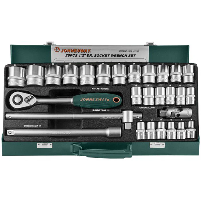 Set nasadnih ključeva 1/2″ 8-34mm 28kom S04H4728S