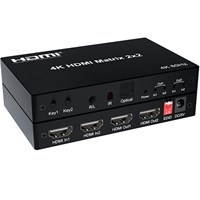 HDMI MATRIX 4k 60hz 2x2 HM-K252