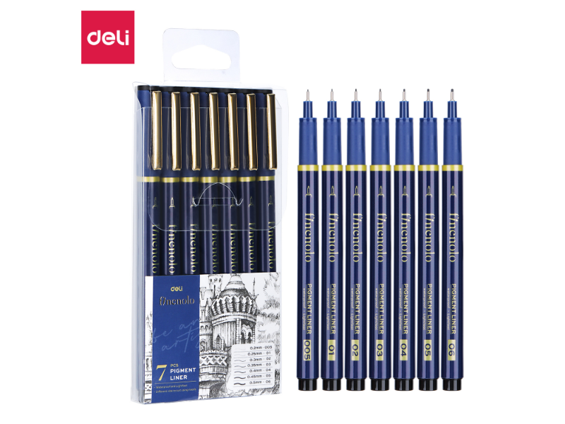 FLOMASTER FINELINER
DELI SET 1/7 EQ909