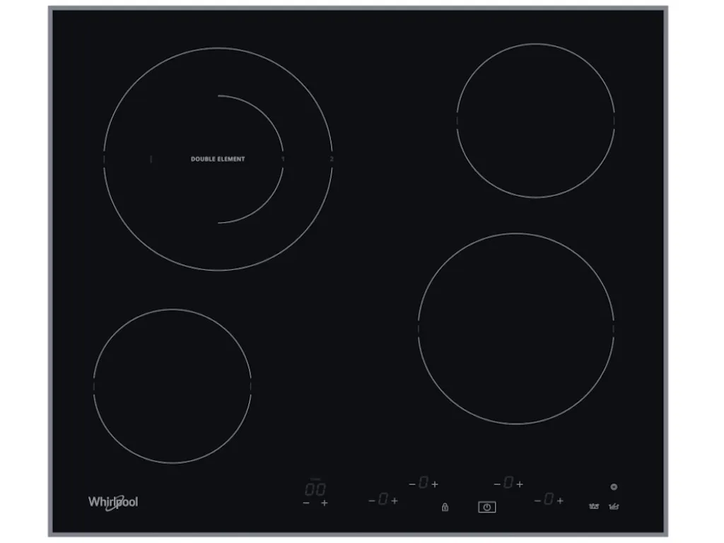 Whirlpool Ugradna ploca WHIRLPOOL AKT 8601 IX ugradna/staklokeramicka/4 zone/crna