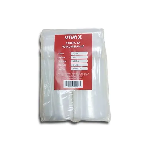 VIVAX HOME rolna za vakumiranje 120mm x 10m / 3 rolne