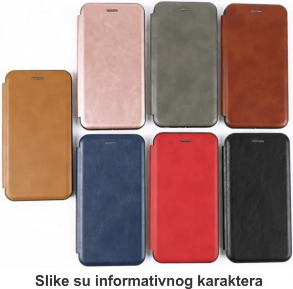 MCLF11-IPHONE 12 Pro * Futrola Leather FLIP Rose (249)