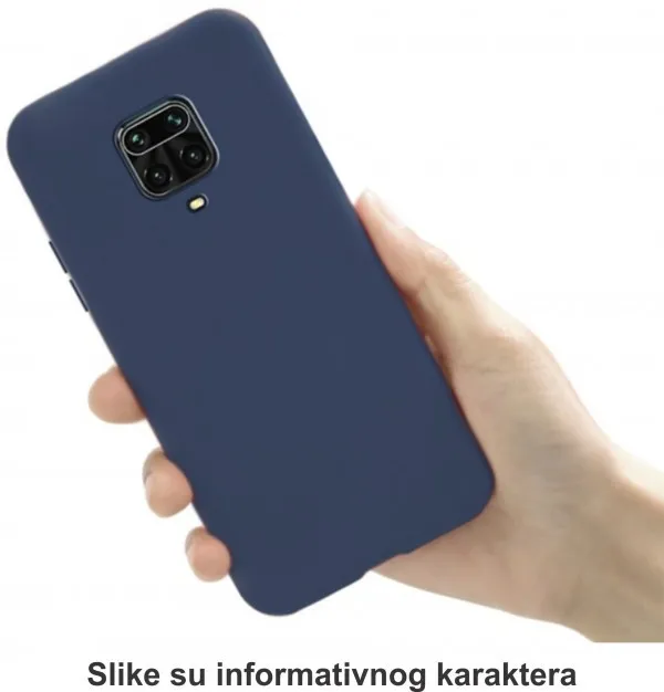 Iphone MCTK4-IPHONE XS MAX * Futrola UTC Ultra Tanki Color silicone Dark Blue (99)