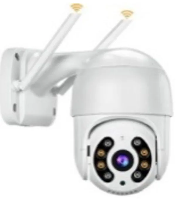 CAM-IP2MP-EP8 GMB kamera 2 mpix microSD iCSee xmeye pro app Two-way voice PTZ ip66 1.5inch white