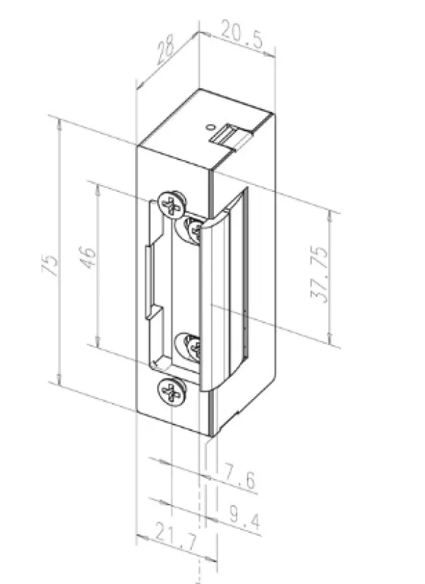 Elektricni prihvatnik EFFEFF E7-R39.8-16V AC/DC BASIC B.C 2968