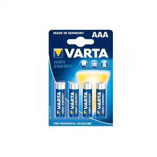 Baterija Varta LR3 High Energy AAA, nepunjiva 1/4