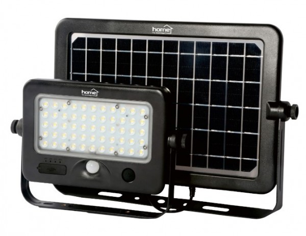 HOME Solarni LED reflektor 10W, 6000k sa senzorom pokreta FLP1100SOLAR