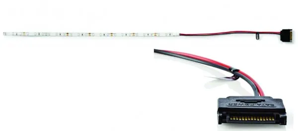 NEDIS GCLD04BU LED traka, SATA konektor, plava, 40cm