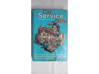 Radionicka knjiga:Car Service Data Hamlyn (Auto servisni radionicki prirucnik) 1978.