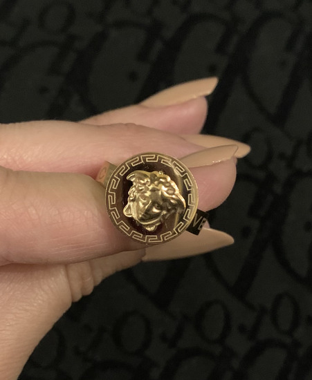 Versace meduza prsten rose gold!