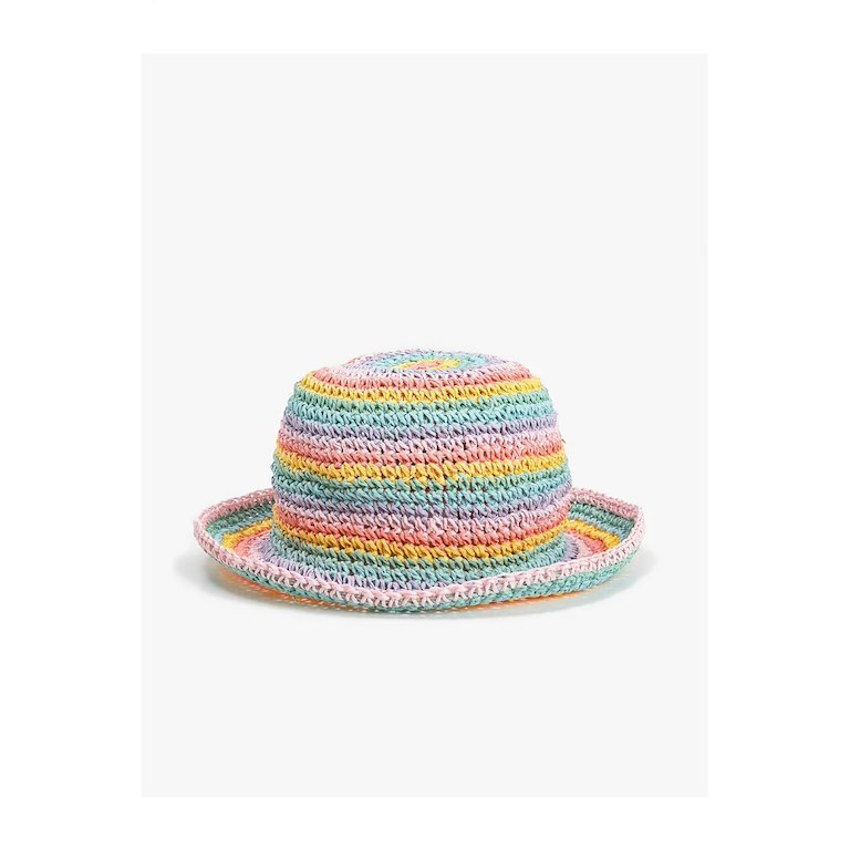 Koton Straw Fisherman Hat Multicolor