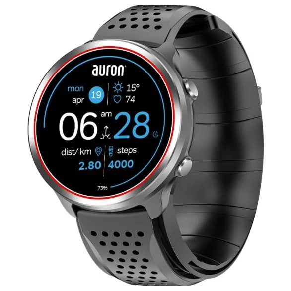 Auron Smart Watch SW30 Black TPU