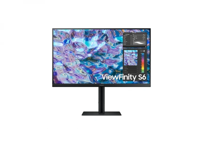 Monitor 27 Samsung LS27B610EQUXEN 2560x1440/QHD IPS/75Hz/5ms/DP/HDMI/USB/DP/Pivot/Freesync