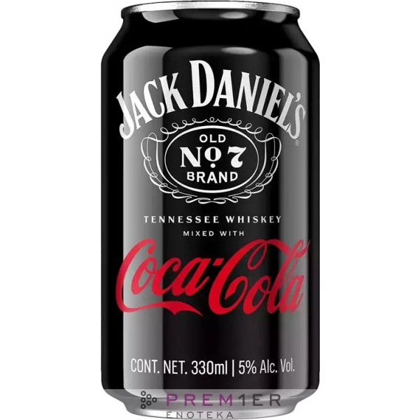 Jack Daniel’s & Coca‑Cola Ready To Drink 0.33l