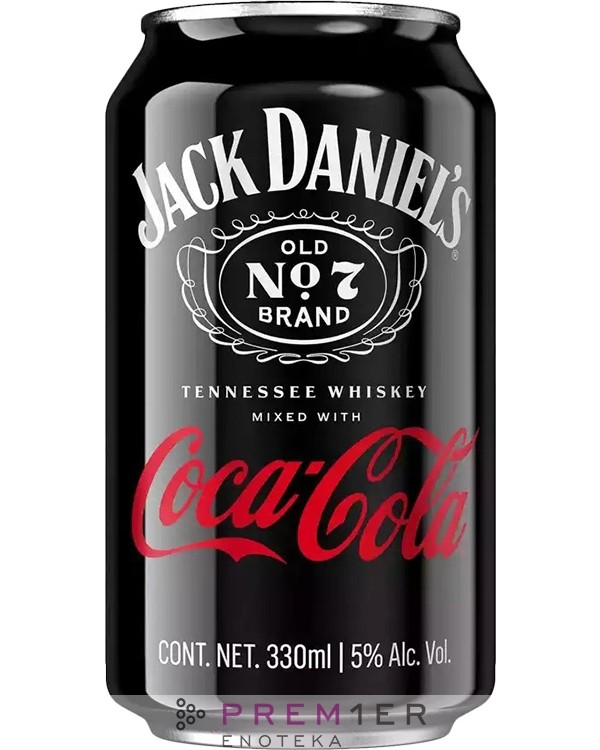 Jack Daniel’s & Coca‑Cola Ready To Drink 0.33l