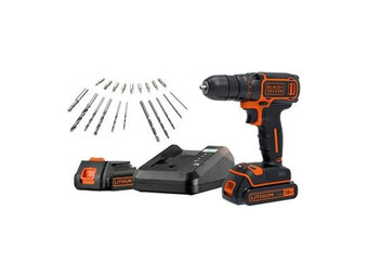 Aku bušilica odvijač Black+Decker BDCDC18K1BA