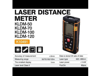 KZUBR laserski metar KLDM-100