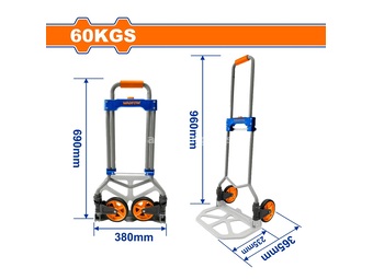 Sklopiva transportna kolica WWB9A06 60kg. WADFOW