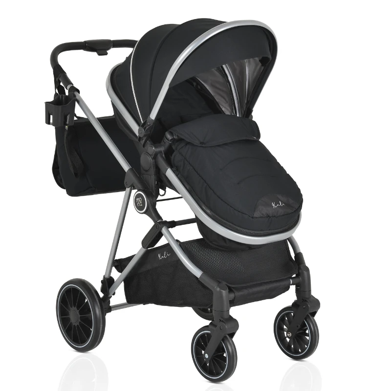 Cangaroo Kali kolica za bebe 2u1 Black, 0m+